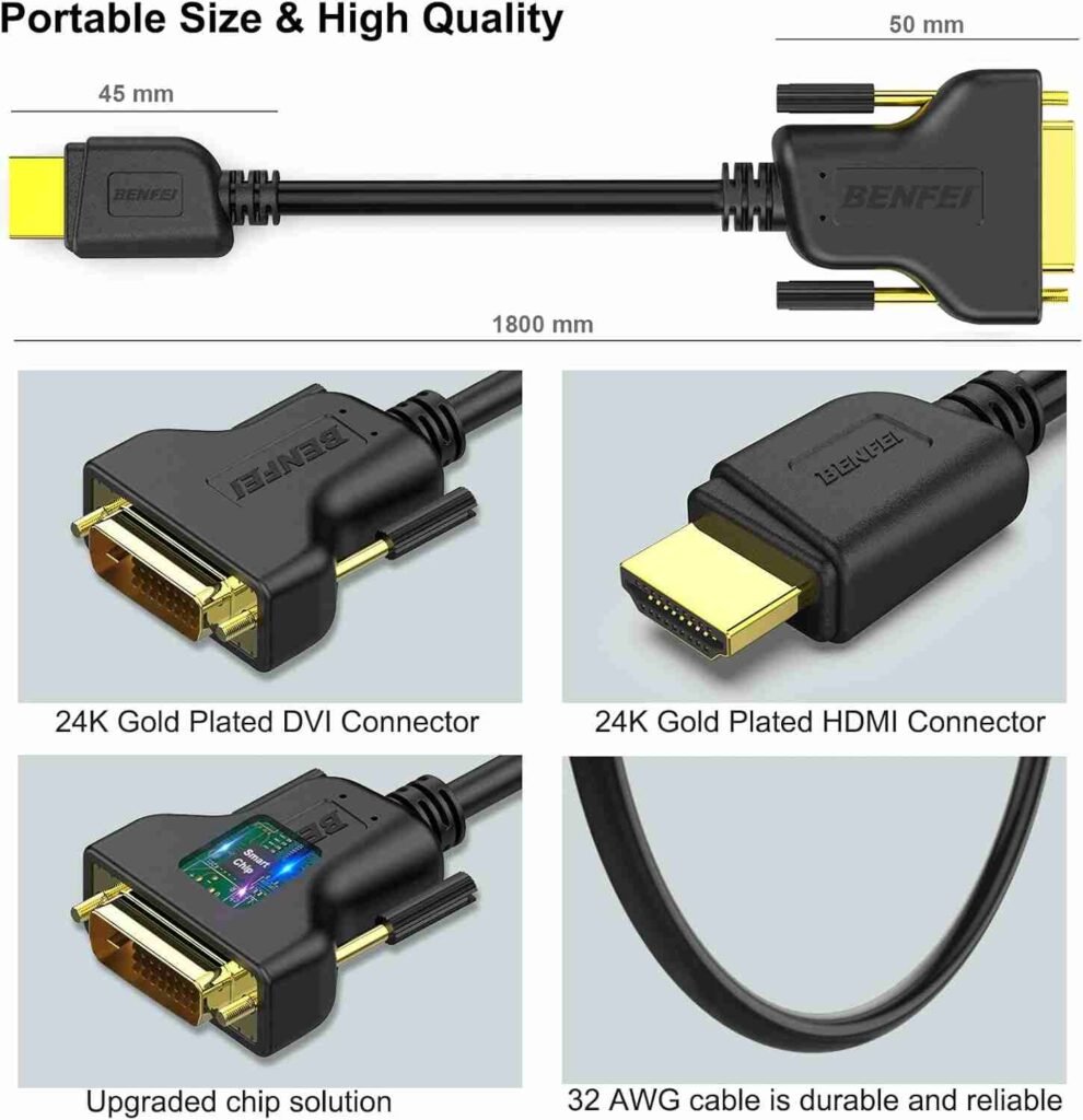 Benfei HDMI to DVI Cable: Reason Your Monitor Isn't Working